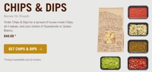 Chipotle Catering Menu | Updated June 2025