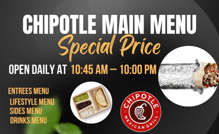 Chipotle Menu With Price [ Updated December 2024 ]